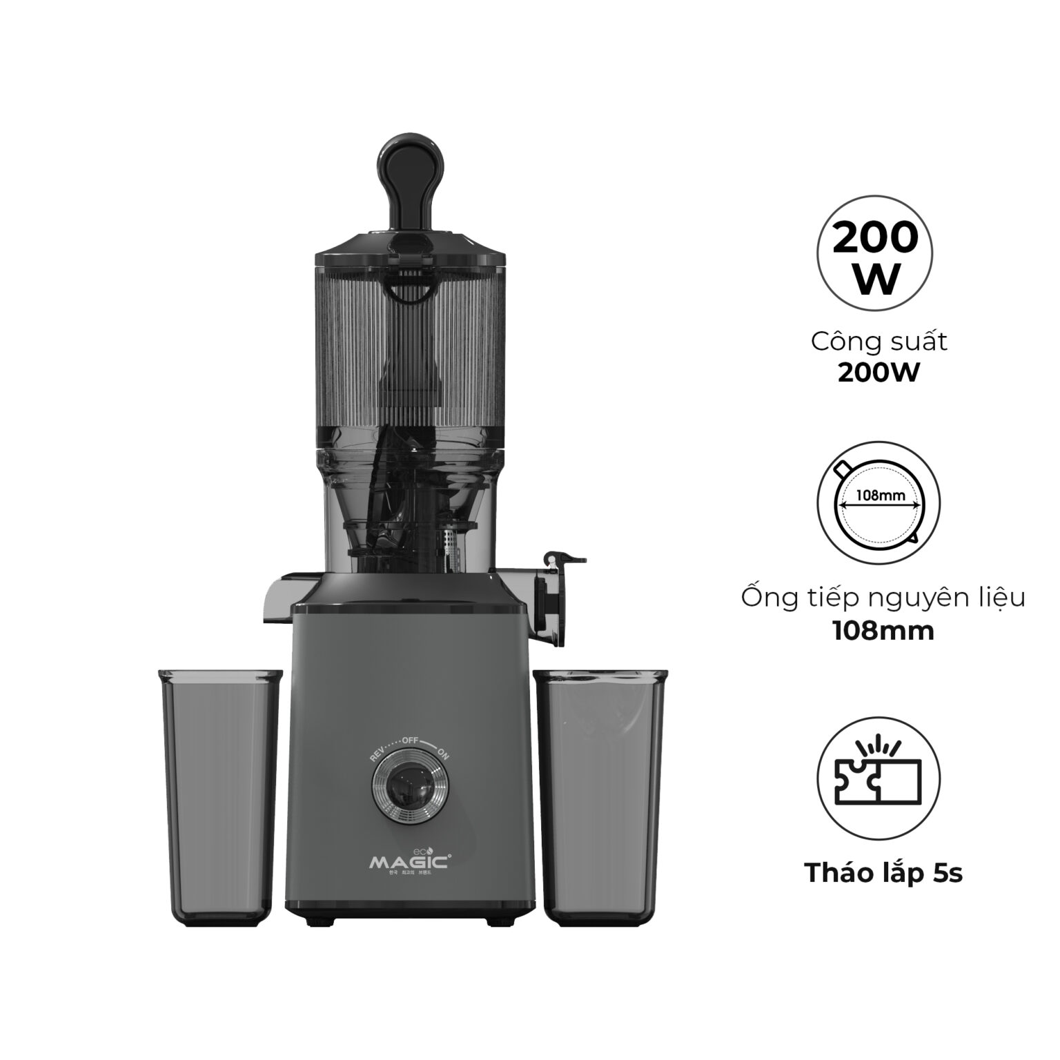 Máy Ép Chậm MAGIC Eco AC-147 - Magic Vietnam